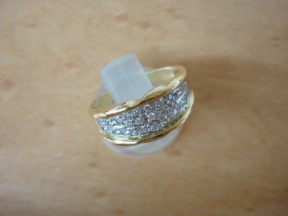 【目立った傷や汚れなし】64308RT【本物保証】 K18 PT900 ダイヤモンド 0.25ct リング 指輪 12号 (約)5.5g 研磨仕上げ済の落札情報詳細 - Yahoo ...