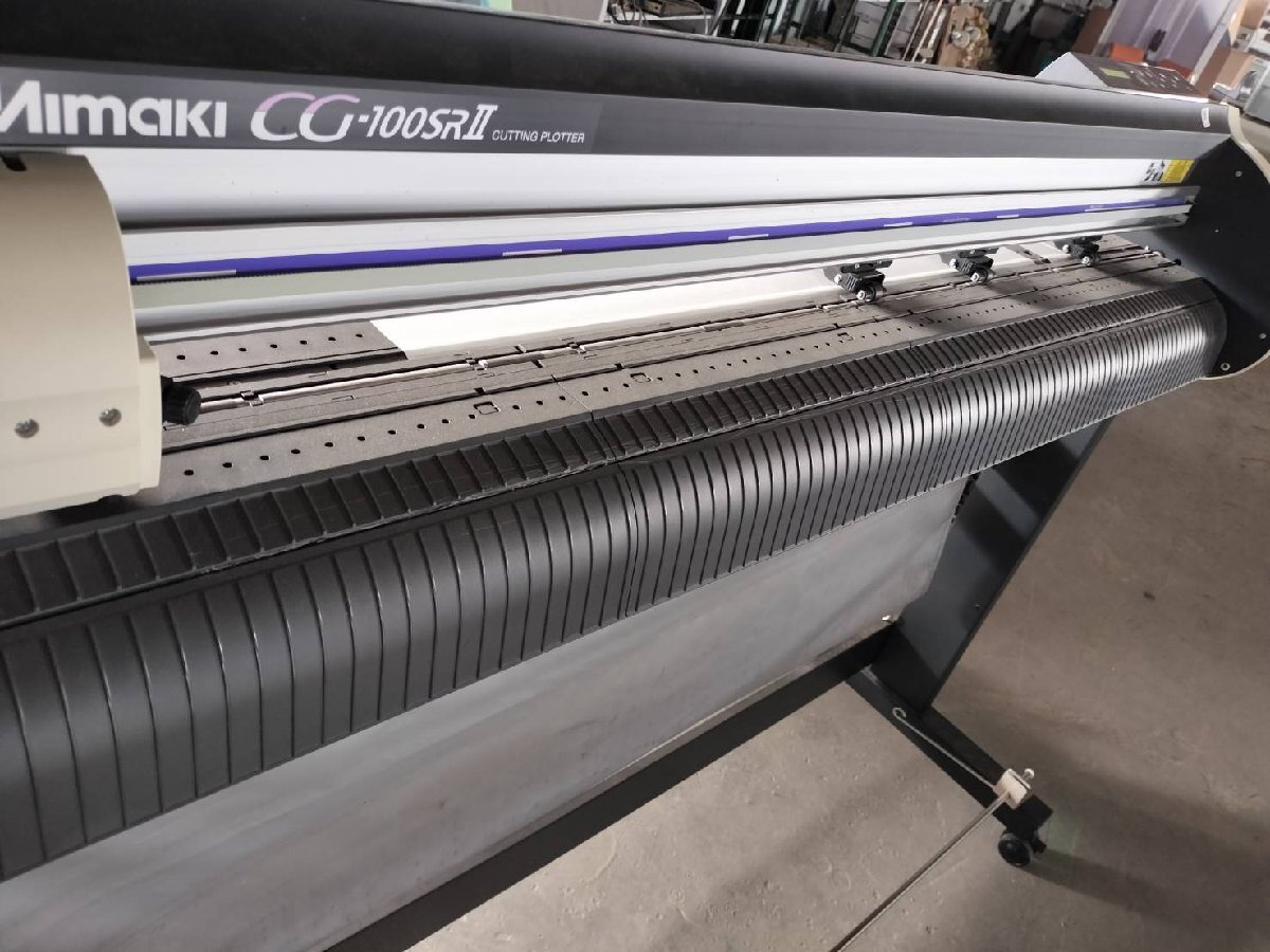 【目立った傷や汚れなし】 MIMAKI CG-100SRII 曲線で差がつく、高速カッティング プロッタ カット可能幅:1070mm ...