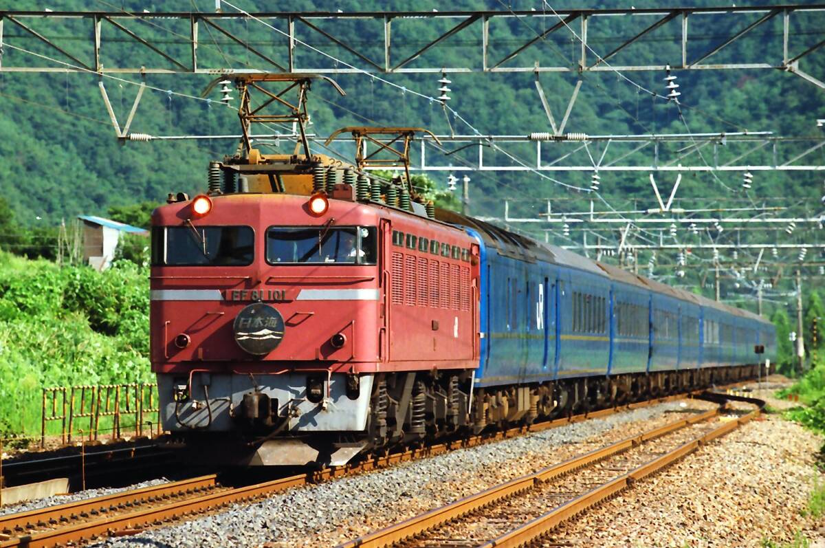【未使用】♪ EF81 101＋24系 日本海 KG写真 ♪ の落札情報詳細 - ヤフオク落札価格検索 オークフリー