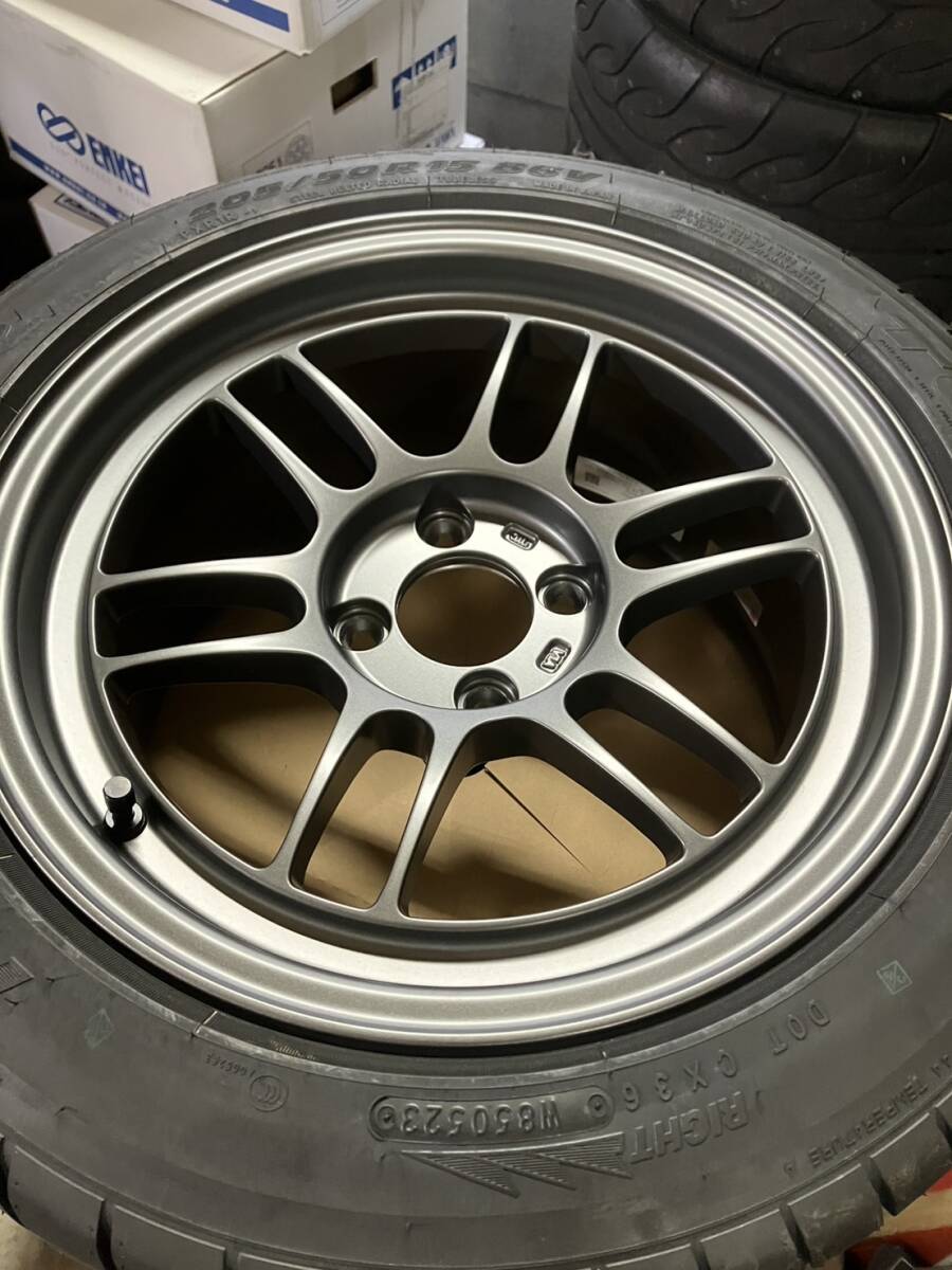 【未使用】エンケイRPF1RS 15インチ 8J 4穴 PCD100 マットダークガンメタとTOYOプロクセスR1R 205/50R15のセットです。の落札情報詳細 - Yahoo ...