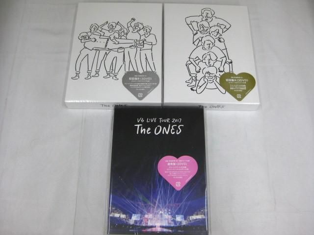 【未使用に近い】【未開封 同梱可】 V6 DVD LIVE TOUR 2017 The ONES 初回盤A B 通常盤 3点 グッズセットの落札情報詳細 - Yahoo!オークション落札価格 ...