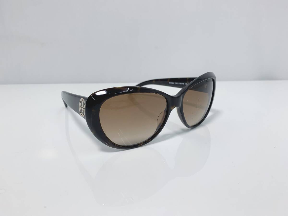 【傷や汚れあり】62n TORY BURCH S トリーバーチ サングラス 眼鏡 めがね TY7005 510/8 56 15 135 2N ブラウン系 べっ甲柄フレーム 中古 現状品の落札 ...