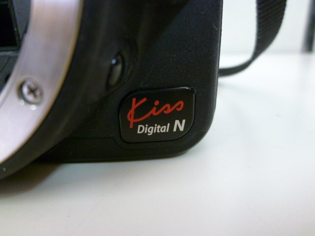 【全体的に状態が悪い】CHA-27508-45 ジャンク品 CANON キヤノン EOS Kiss Digital N ZOOM EF-S 3 ...