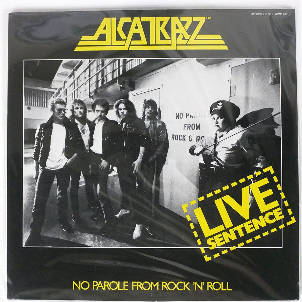 【やや傷や汚れあり】ALCATRAZZ/LIVE SENTENCE (NO PAROLE FROM ROCK ’N’ ROLL ...
