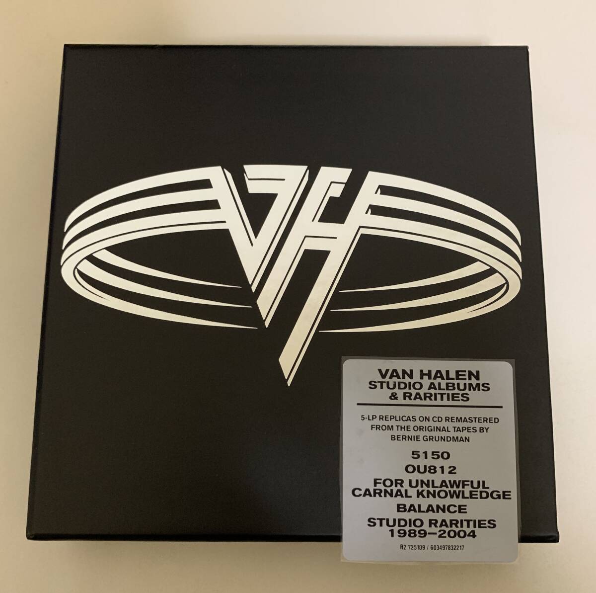 【目立った傷や汚れなし】美品 VAN HALEN / THE COLLECTION II ヴァン・ヘイレン 5CD BOX SET 2023年 ...