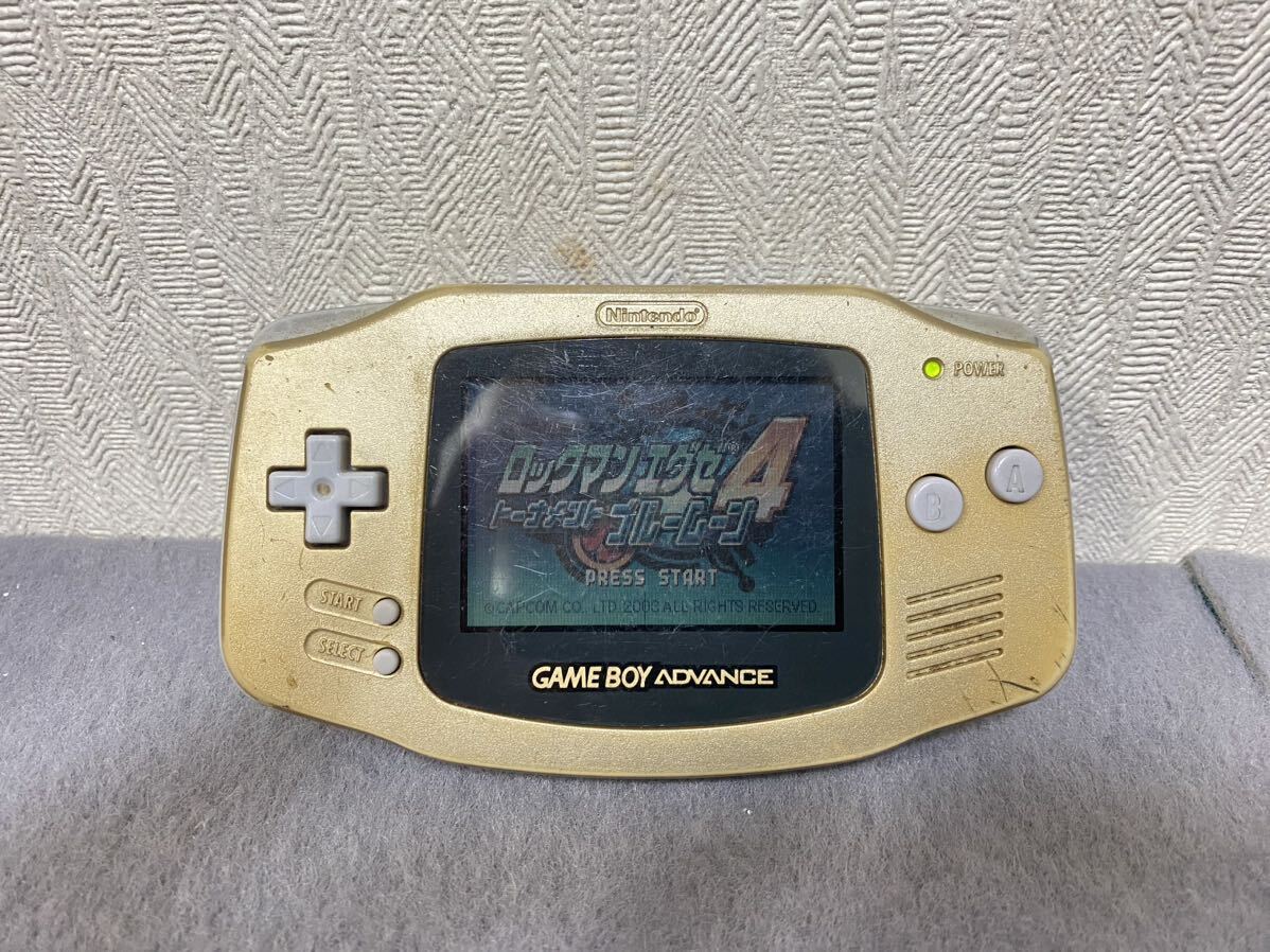 【全体的に状態が悪い】 【ジャンク】Nintendo GBA ゲームボーイアドバンス ゴールド 本体のみ [AGB-001] 通電ok ソフト読み込みok GAMEBOY ADVANCEの落札 ...