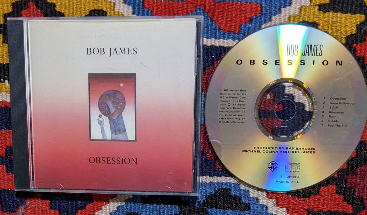 【目立った傷や汚れなし】80's マーカス・ミラー参加 ボブ・ジェームス Bob James (CD)/ オブセッション Obsession ...