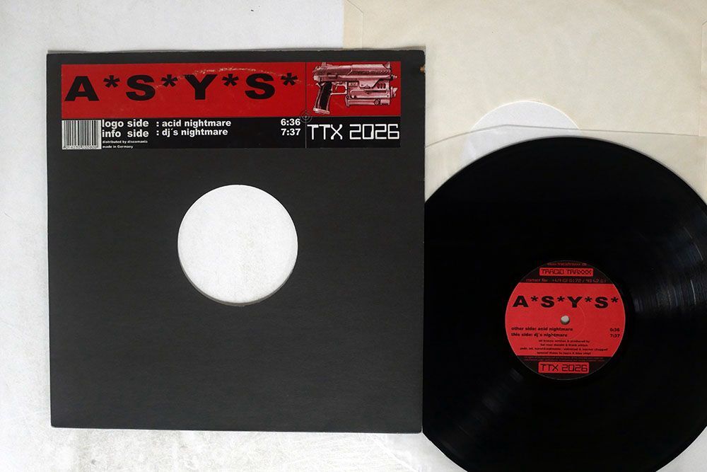 【傷や汚れあり】A*S*Y*S/ACID NIGHTMARE / DJ’S NIGHTMARE/TRACID TRAXXX TTX2026 ...