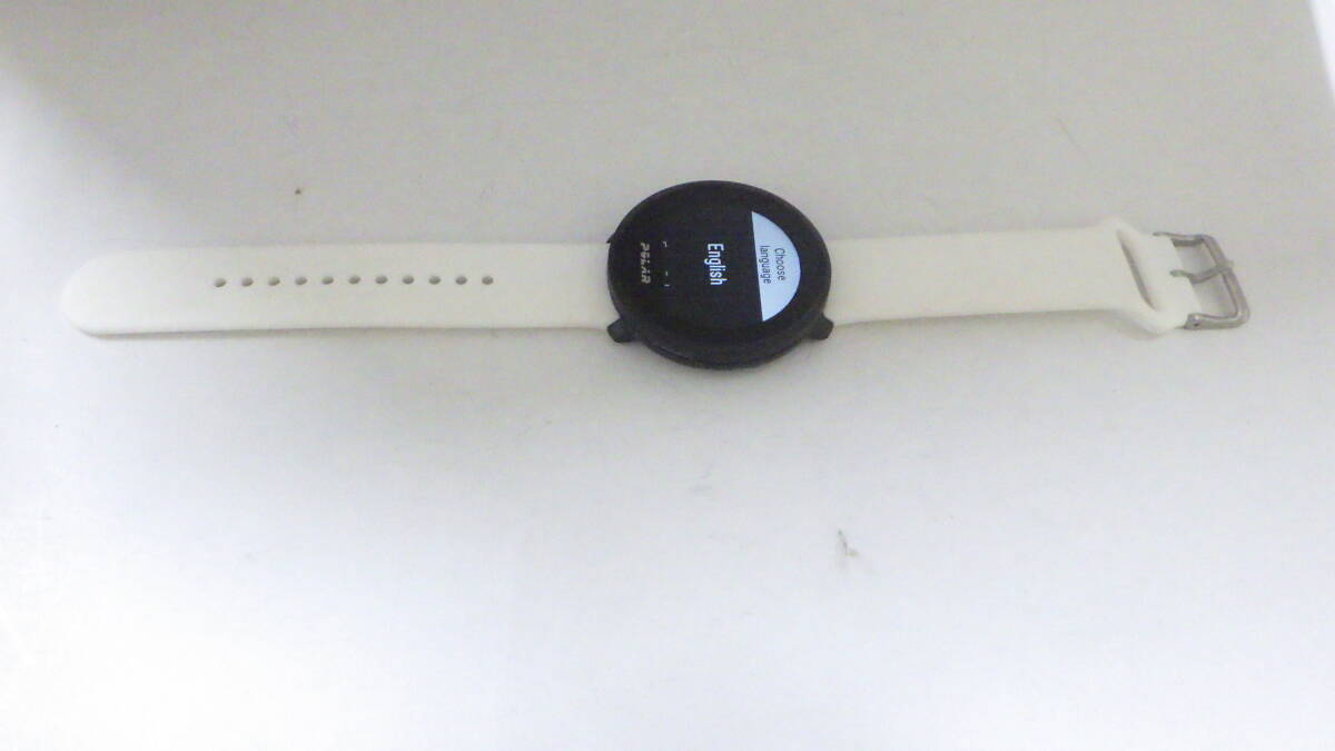 【やや傷や汚れあり】スポーツ・ヘルスケアウォッチ（スマートウォッチ）Polar Unite シリコン バックル・スライド ホワイト（S-L ...