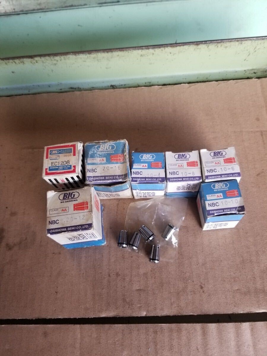 【傷や汚れあり】u566 BIG 大昭和精機 コレットチャック 【無選別】 未使用あり 写真判断でお願いいたします。の落札情報詳細 - ヤフオク落札価格検索 オークフリー