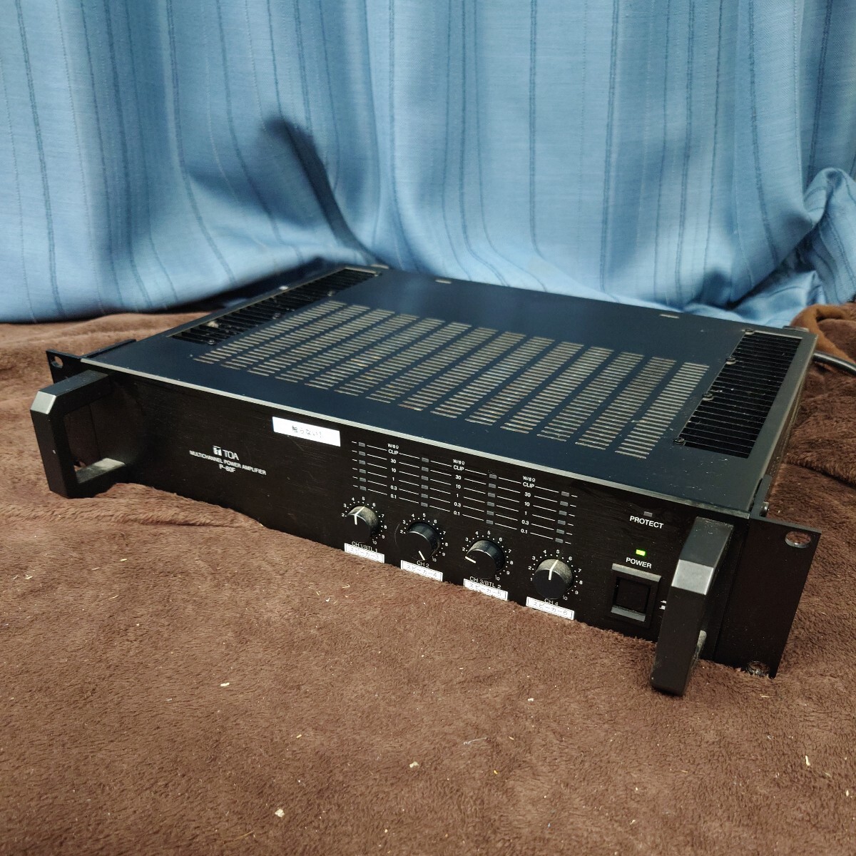 【傷や汚れあり】TOA パワーアンプ P-60F 通電確認のみ 現状品 の落札情報詳細 - Yahoo!オークション落札価格検索 オークフリー