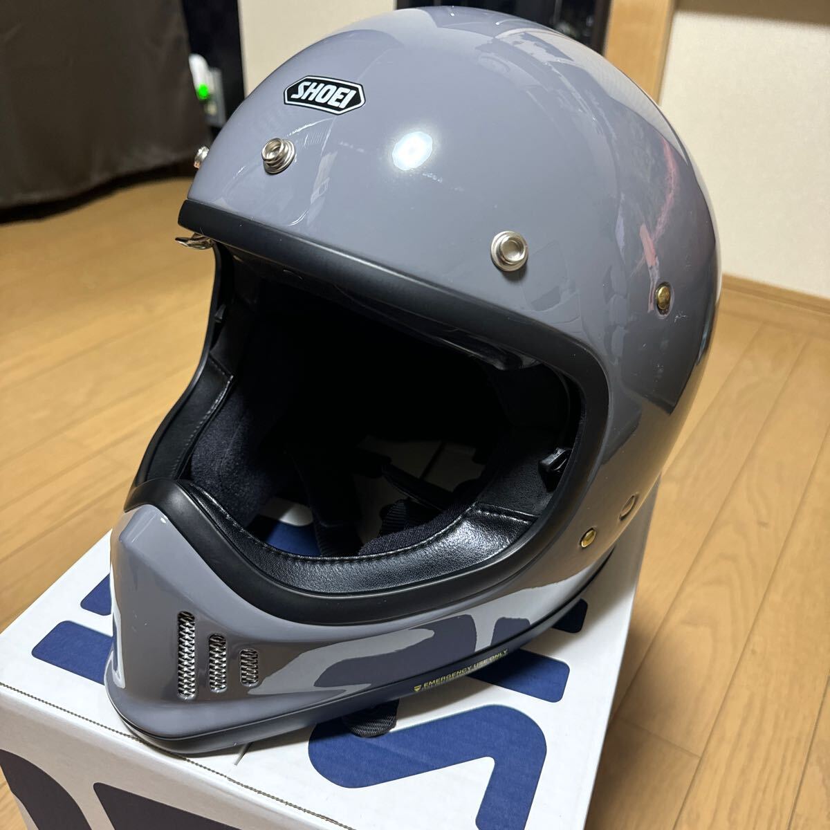 【未使用に近い】★超美品 SHOEI ショウエイ EX-ZERO イーエックス ゼロ バサルトグレー ヘルメット 豪華オマケ付★の落札情報詳細 ...