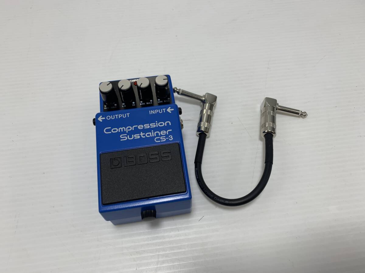 【やや傷や汚れあり】30/252☆BOSS ボス Compression Sustainer CS-3 コンプレッションサスティナー ...