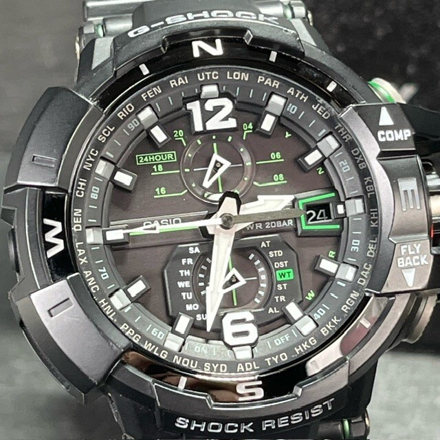 【未使用】Gショック ジーショック GW-3000M-4A 電波 ソーラー CASIO G-SHOCK SKY COCKPIT スカイ ...