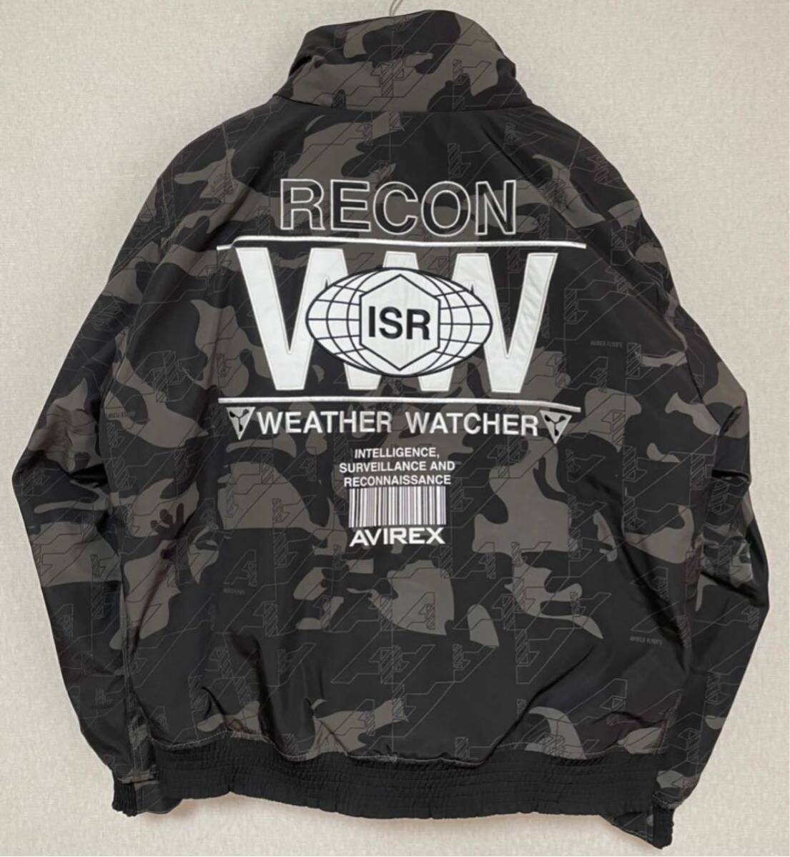 【未使用】AVIREX/新品メンズXL/FLIGHT JACKET WEATHER WATCHER/6112127/フライトジャケット ...