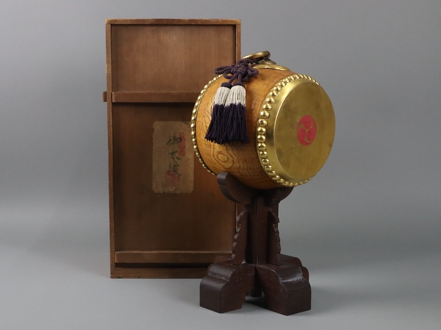 【やや傷や汚れあり】五月飾 京都 田中弥 御太鼓 箱付 高40,5cm 五月人形 細密細工 古美術品[c783]の落札情報詳細 - Yahoo!オークション落札価格検索 オークフリー