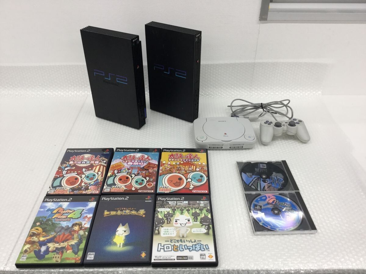 【中古】D295-100 SONY ソニー PS2 プレイステーション2 本体 SCPH-50000/SCPH-30000/PS one 本体 ...