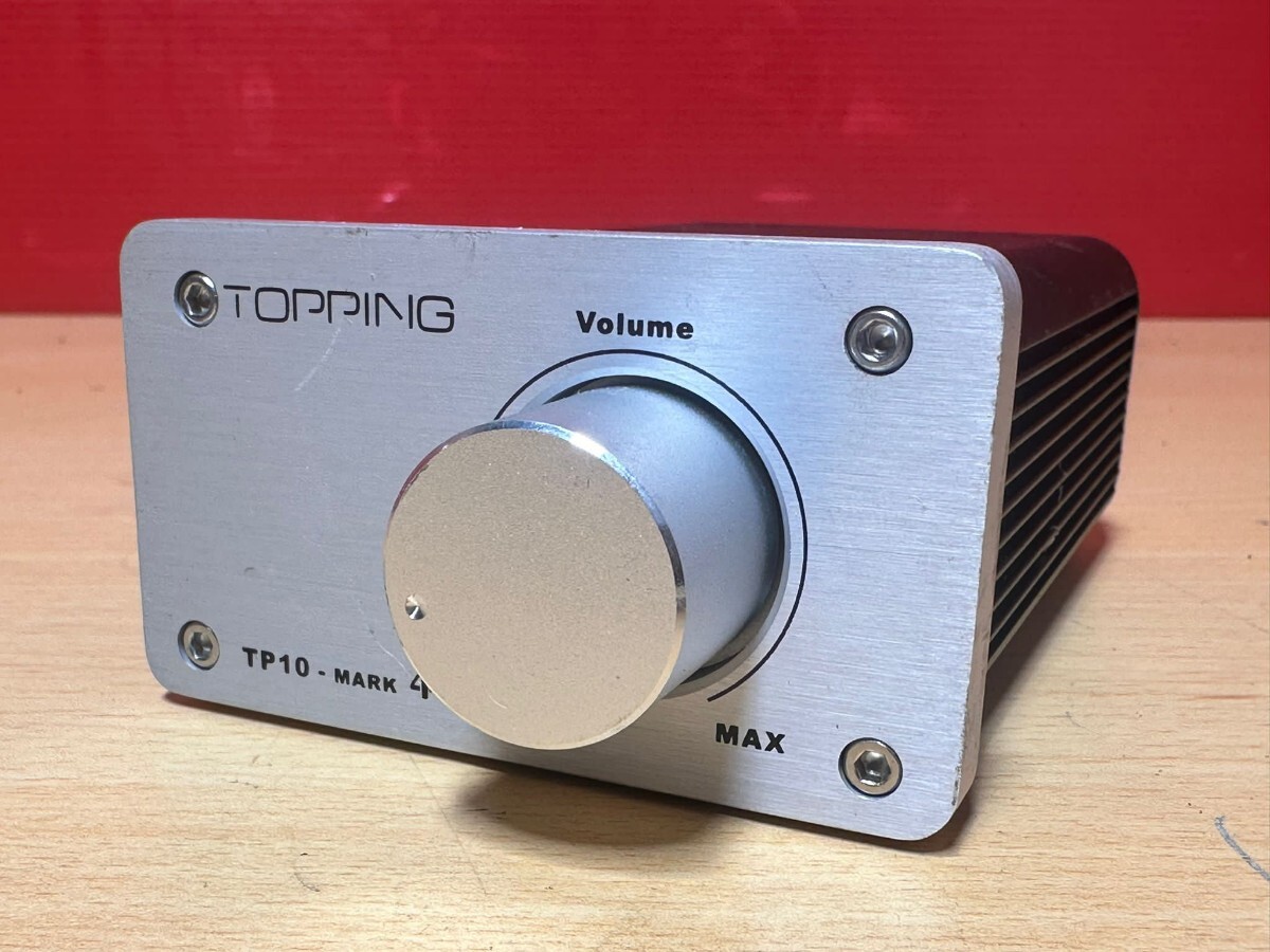 【目立った傷や汚れなし】Topping TP10-MARK4 コンパクトデジタルアンプ 音響機材 トッピング アンプ 動作品の落札情報詳細 ...