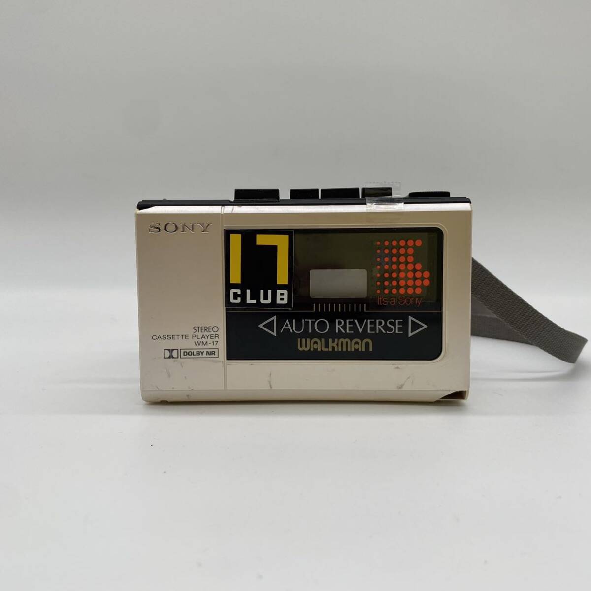 【傷や汚れあり】 【売り切り】SONY（ソニー）ステレオカセットプレーヤー WALKMAN ウォークマン WM-17 ※訳ありの落札情報詳細 ...