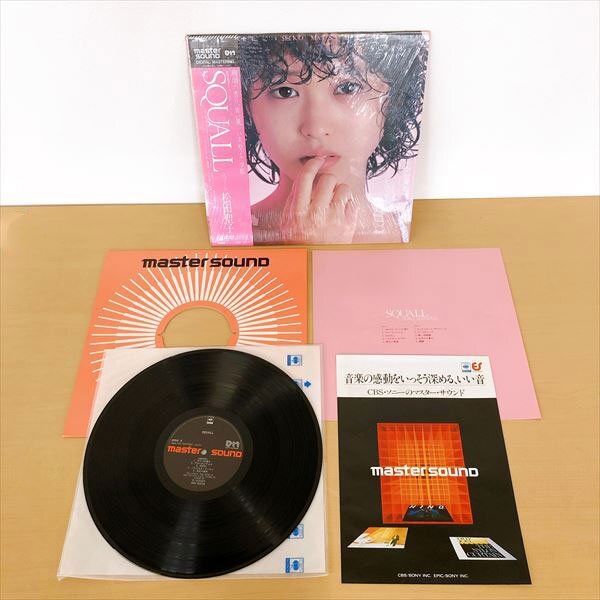【やや傷や汚れあり】203*【マスターサウンド】LP レコード 松田聖子 SQUALL スコール 帯付き ジャケット美品 冊子パンフレットありの落札情報詳細 - Yahoo!オークション落札 ...