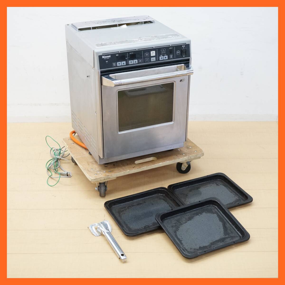 【傷や汚れあり】東ハ:【リンナイ】コンベック 業務用 卓上型 ガス高速オーブン RCK-10AS LPガス用 AC100V 連続スパーク点火 厨房機器 ★送料無料★の落札情報詳細 ...