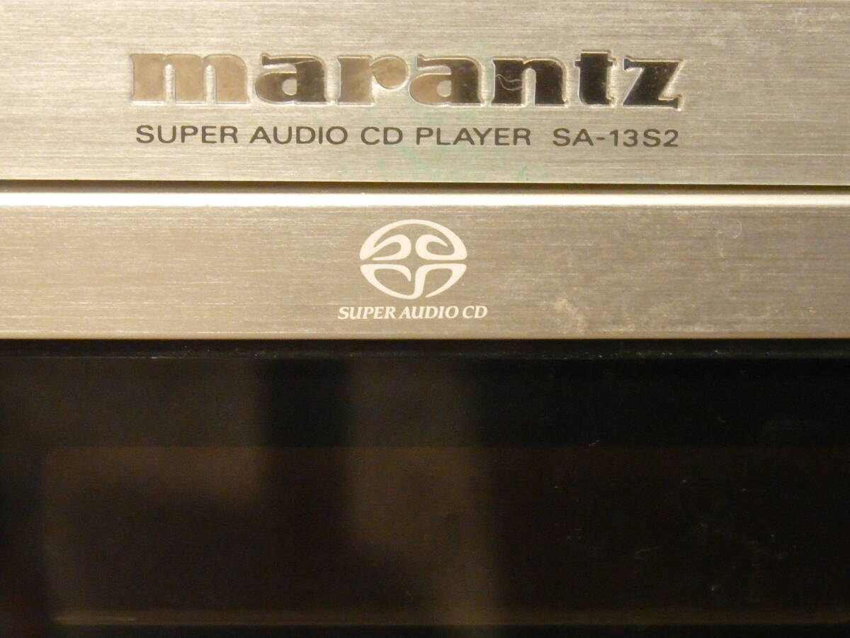 【目立った傷や汚れなし】Marantz SA-13S2 ジャンク？の落札情報詳細 - Yahoo!オークション落札価格検索 オークフリー
