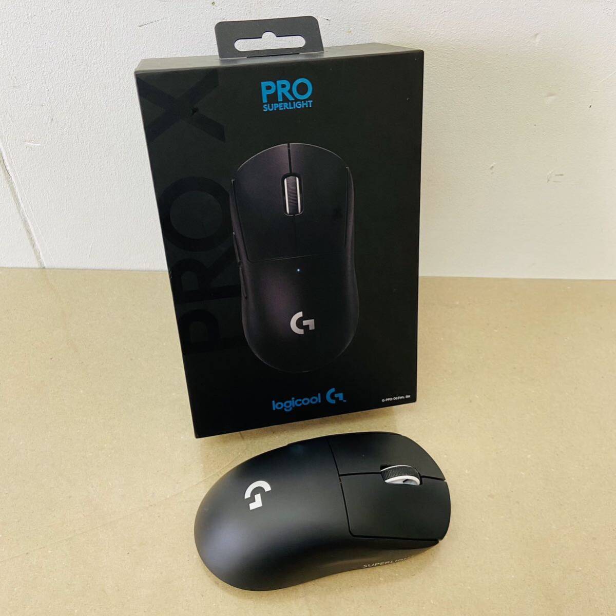 【目立った傷や汚れなし】Logicool PRO X SUPERLIGHT G-PPD-003WL-BK ロジクール ゲーミング マウス i19239 60サイズ発送 動作確認済み の落札情報 ...
