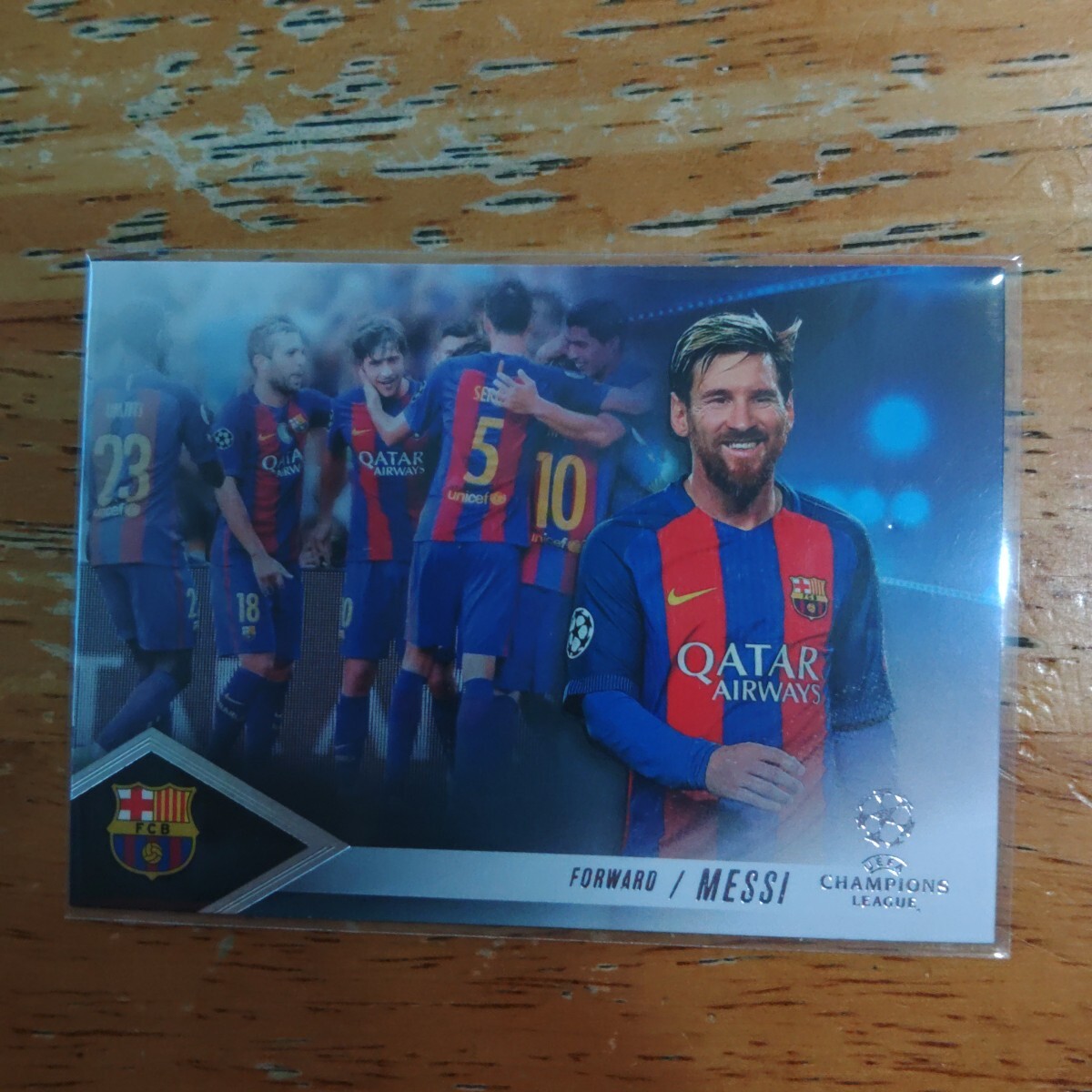 【目立った傷や汚れなし】2016/17 topps UCL SHOWCASE #CP-LM LIONEL MESSI【リオネル・メッシ】FC ...