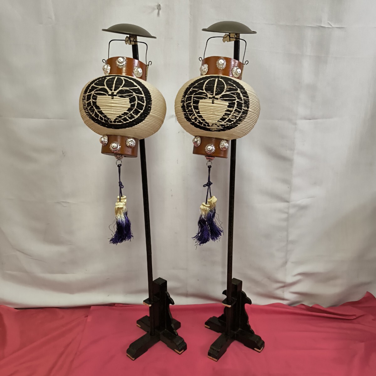 【全体的に状態が悪い】 【昭和レトロ 提灯】コレクション ちょうちん 高さ約82cm 破れやシミ汚れあり 古民家風 インテリア 飾り 179-25の落札情報詳細 - Yahoo!オークション ...