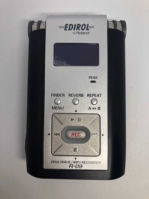 【やや傷や汚れあり】ローランド/ROLAND EDIROL R-09 24bit WAVE/MP3 RECORDER・ボイスレコーダー・中古品 ...