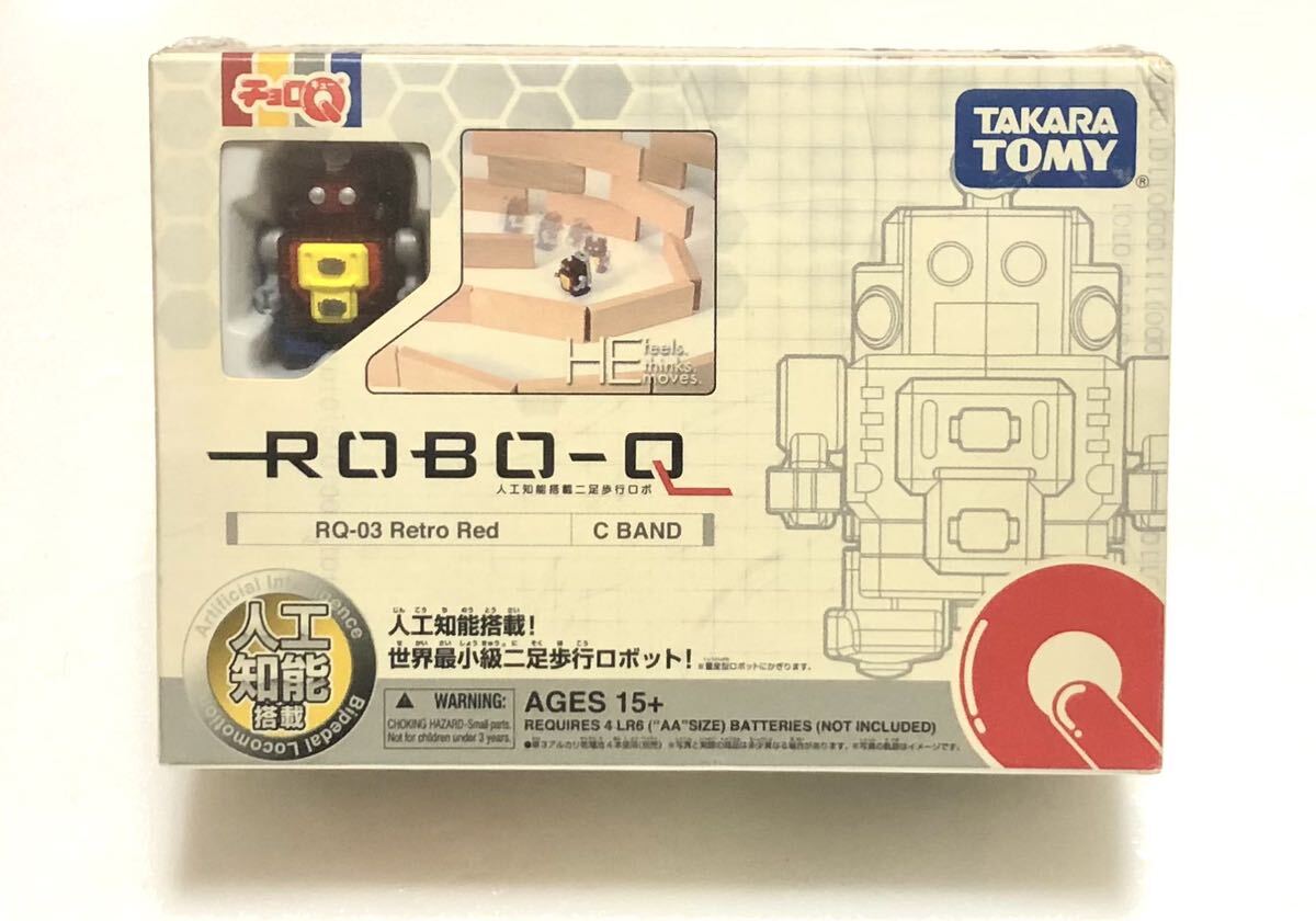 【未使用】タカラトミー TAKARA TOMY ロボQ ROBO-Q RQ-03 Retro Red C BAND 人工知能搭載二足歩行ロボの落札情報詳細 - Yahoo!オークション落札価格 ...