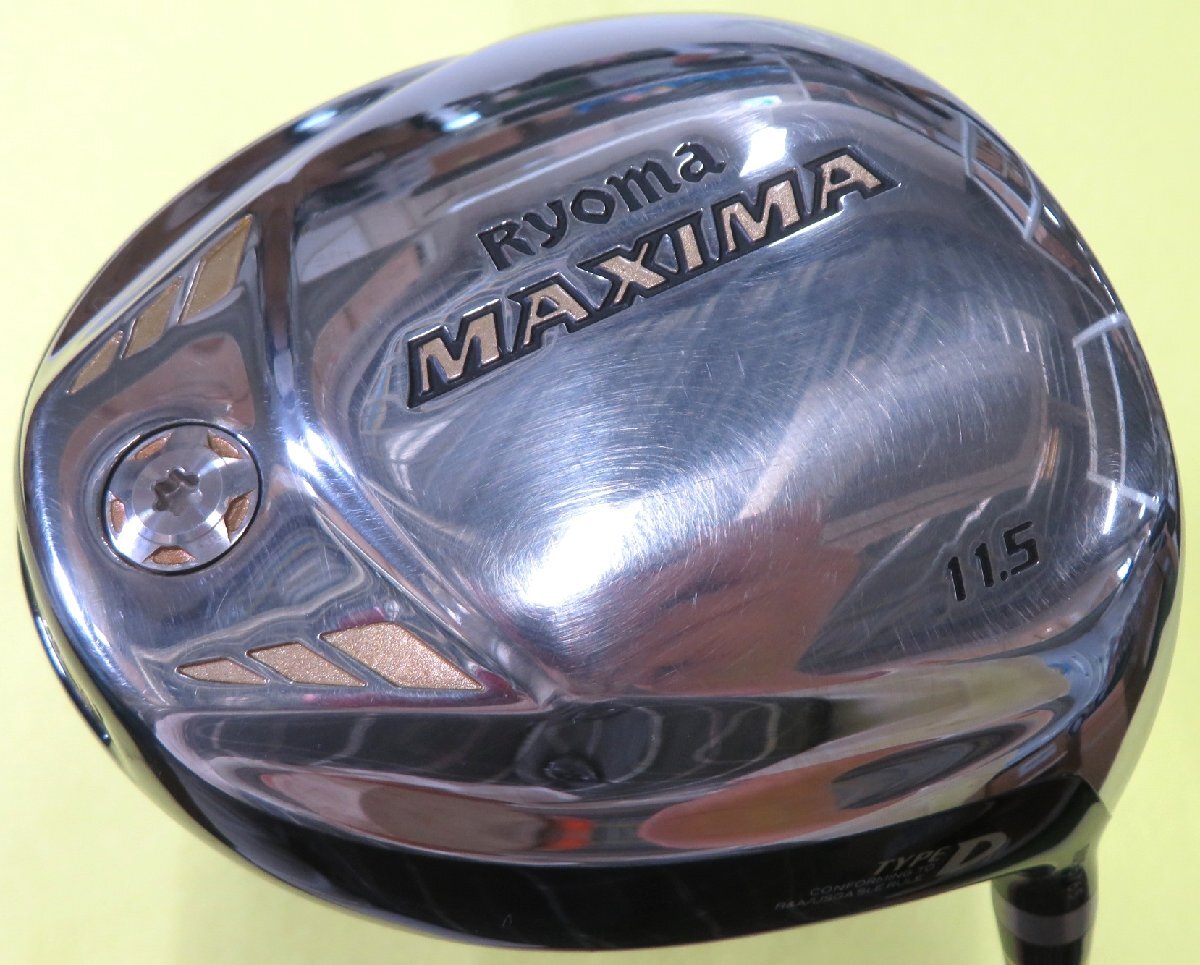 【やや傷や汚れあり】【中古】リョーマゴルフ RYOMA MAXIMA II Type V ドライバー（9.5°）【∞】BEYOND POWER II PLUS＜HCあり＞の落札情報詳細 ...