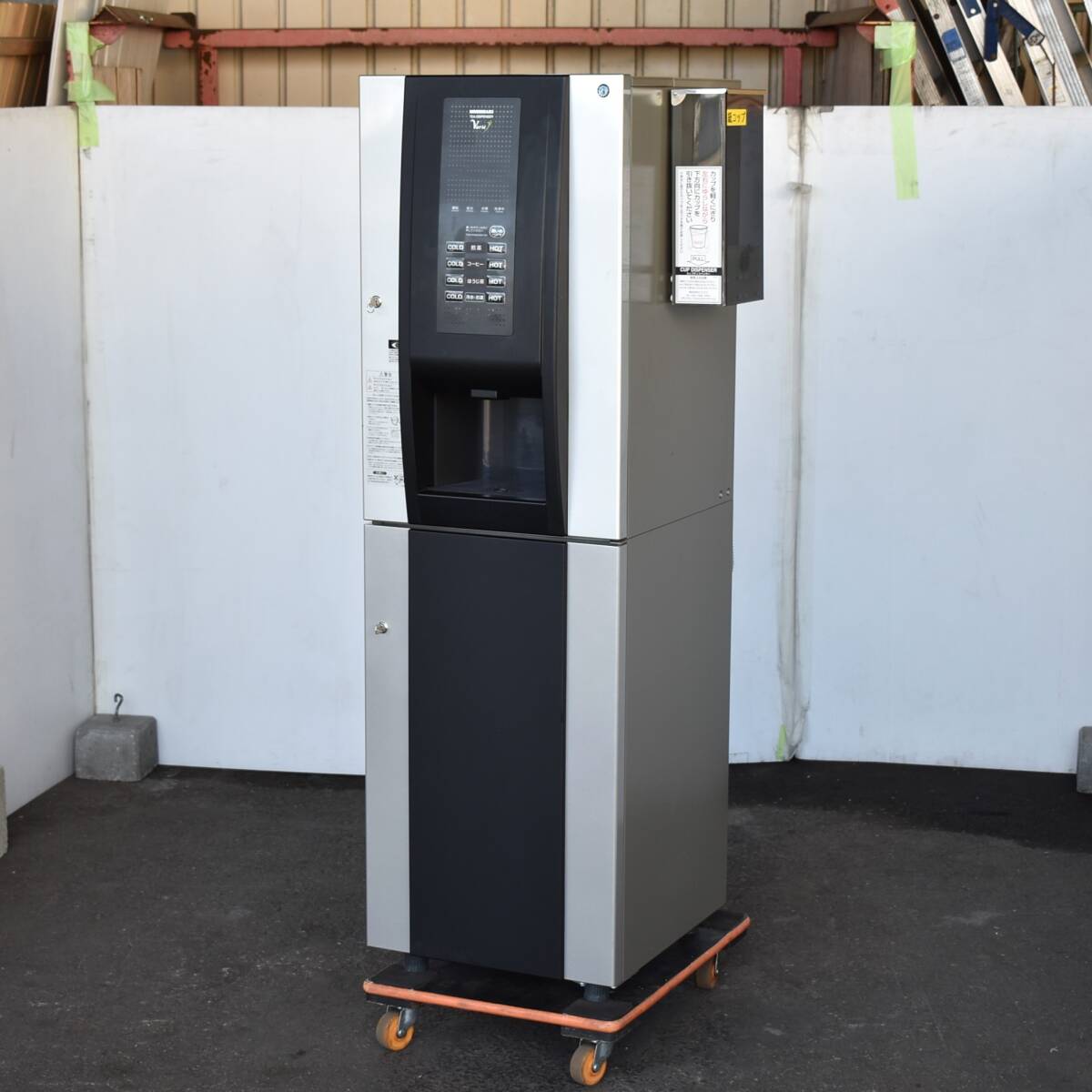 【目立った傷や汚れなし】yt1529ジ ホシザキ 給茶機 Varie PTE-100H3WA1-T1-BK 現状品 PTE-100H3WA1-BK/ティーディスペンサー APC-EA1-T1 ...