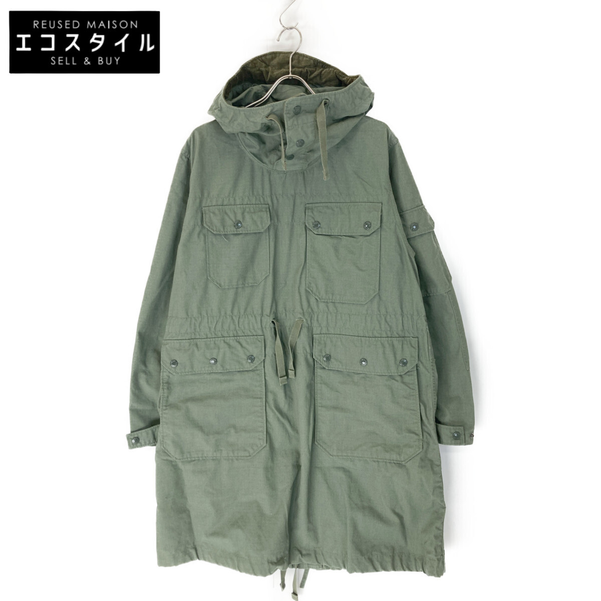 【目立った傷や汚れなし】19AW Engineered Garments エンジニアードガーメンツ x Barbour Cowen Wax ...