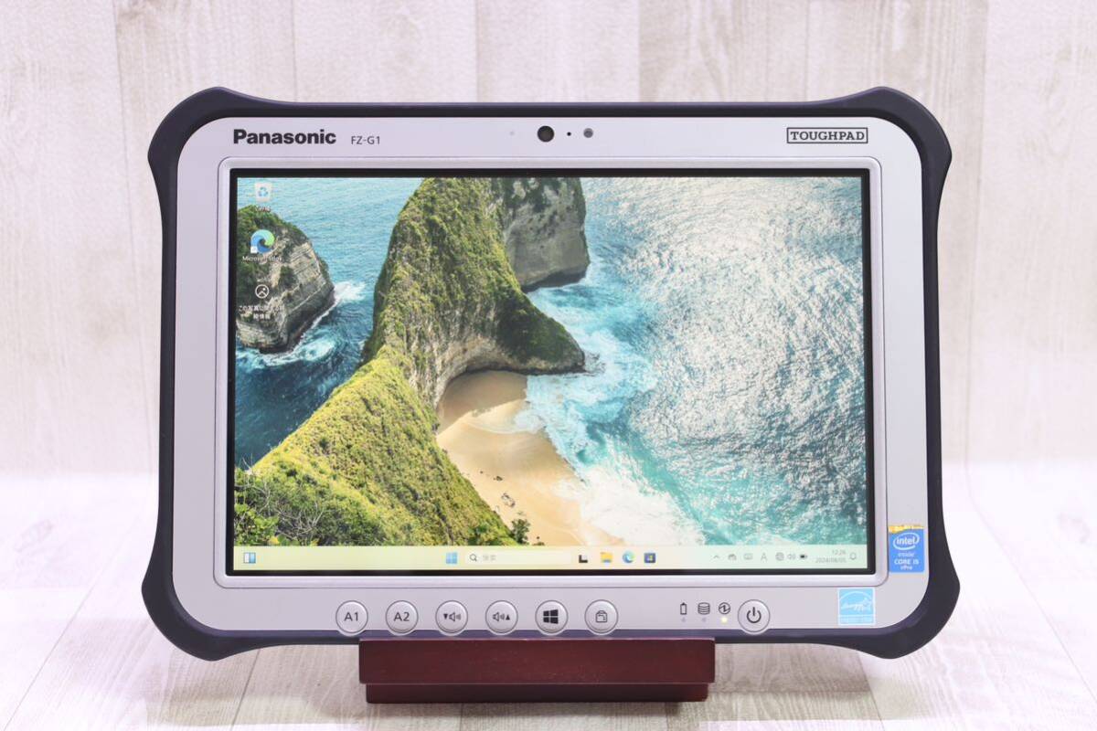 【傷や汚れあり】PANASONIC TOUGHPAD FZ-G1 [10.1型 /Intel Core i5-3437U/SSD : 128GB/メモリ: 4GB/WUXGA ...