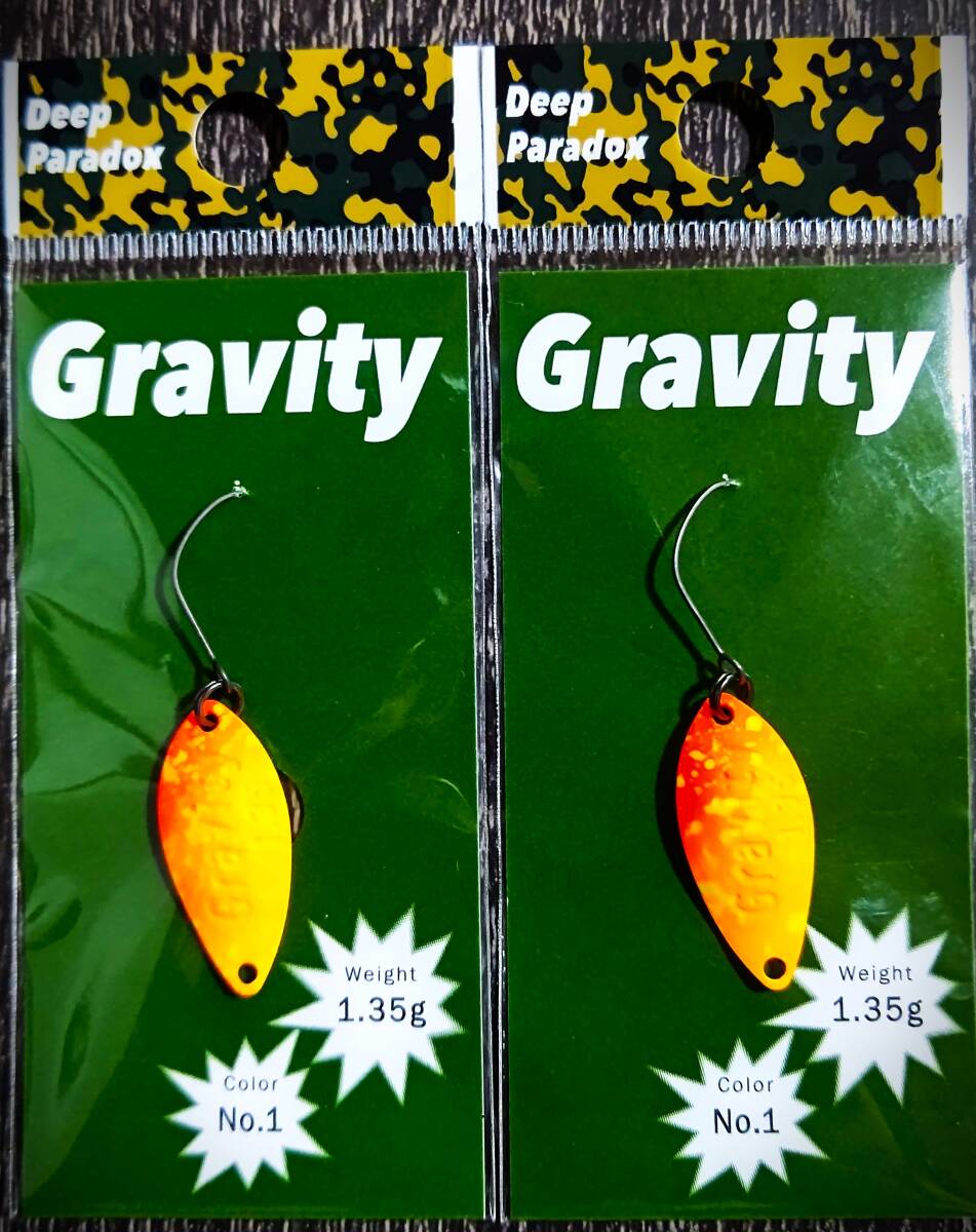 【未使用】激レア★新品未開封★Deep Paradox Gravity ディープパラドックス グラビティ 1.35g 炎ファースト 2枚セットの落札情報詳細 - Yahoo!オークション落札 ...