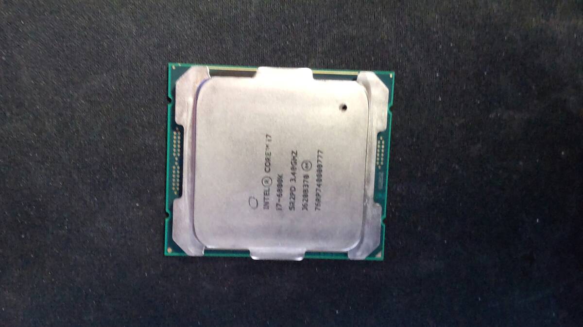 【やや傷や汚れあり】i7-6800K 3.40 GHZ 動作未確認の落札情報詳細 - Yahoo!オークション落札価格検索 オークフリー