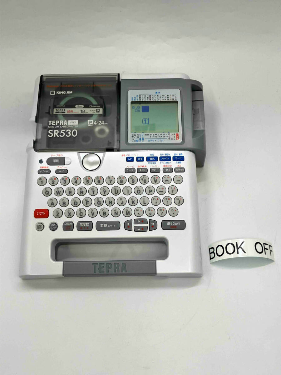 【全体的に状態が悪い】ジャンク KING JIM TEPRA PRO SR530 テプラプロの落札情報詳細 - Yahoo!オークション落札価格検索 オークフリー