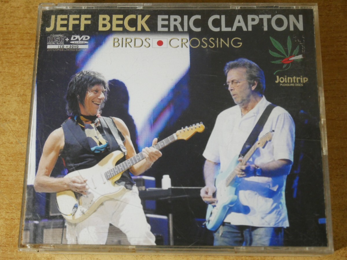 【やや傷や汚れあり】CDL-2303＜CD+2DVD＞ERIC CLAPTON JEFF BECK / BIRDS CROSSING LIVE ...