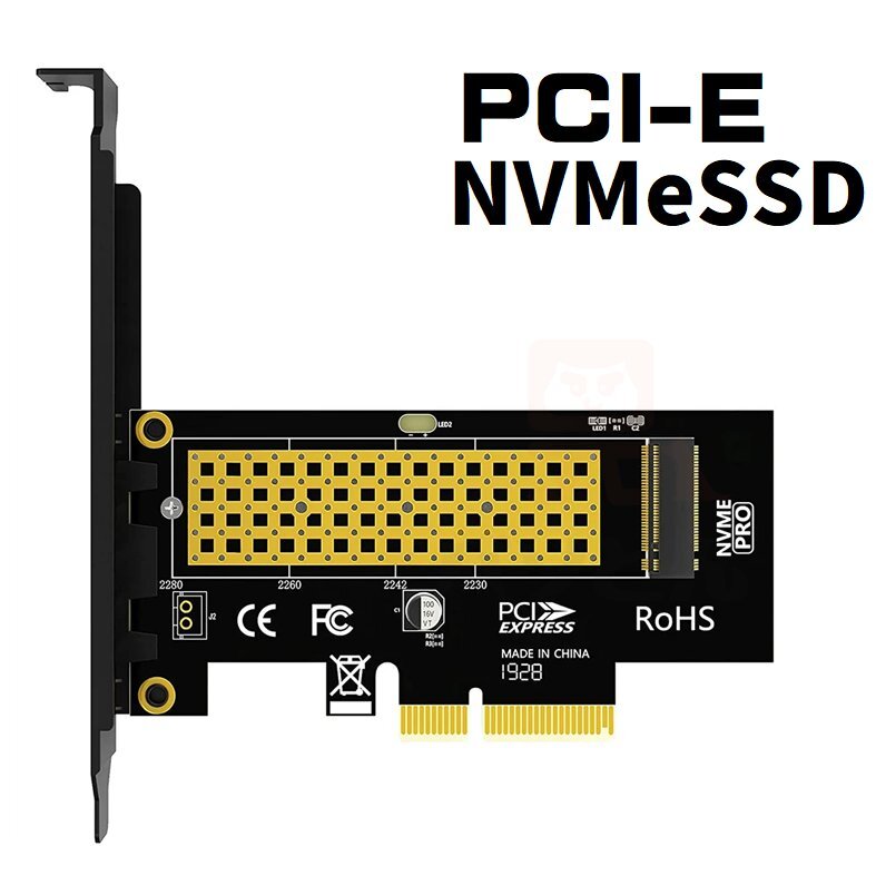 【未使用】M.2 NVMe to PCI-e 変換カード アダプタ PCIe 3.0/4.0 PCIe×4 [取付用ネジ付属]【C5】の落札 ...