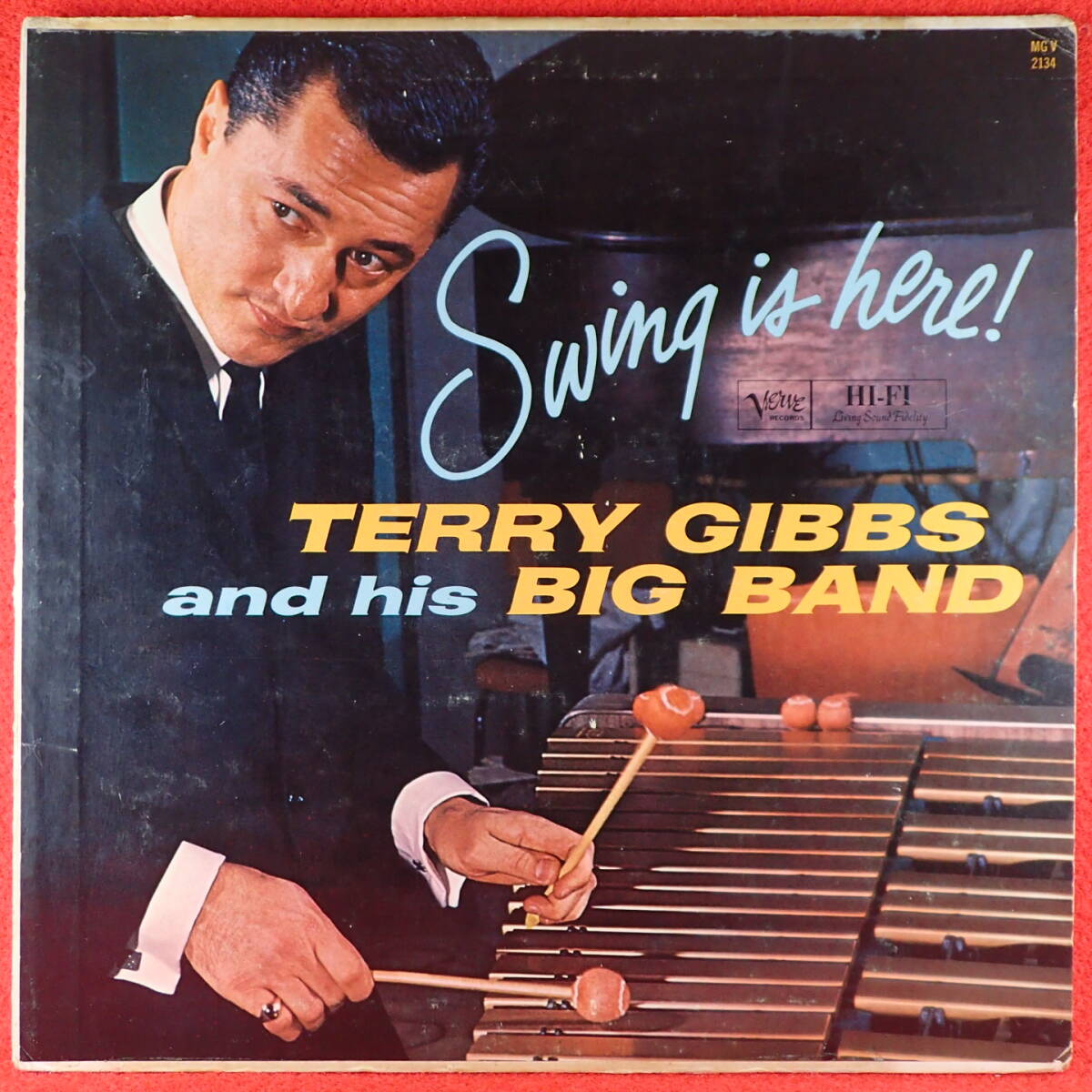 【やや傷や汚れあり】千円開始★神洗浄【メガレア★奇跡の美盤★US完オリ★VERVE★MONO T字 両溝】★TERRY GIBBS/SWING ...