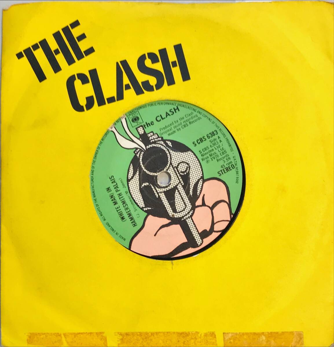 【やや傷や汚れあり】The Clash (White Man) In Hammersmith Palais UK ORIGの落札情報詳細 ...