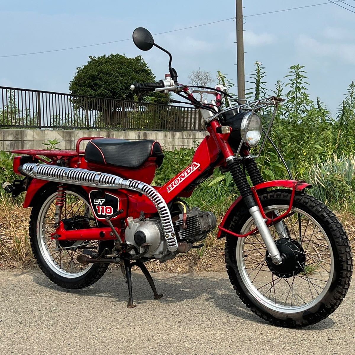 ハンターカブ CT110 書類付き 副変速機付き 希少 実動 ホンダ 検】C110 CC110 CT125 クロスカブ CD CBの落札情報 ...
