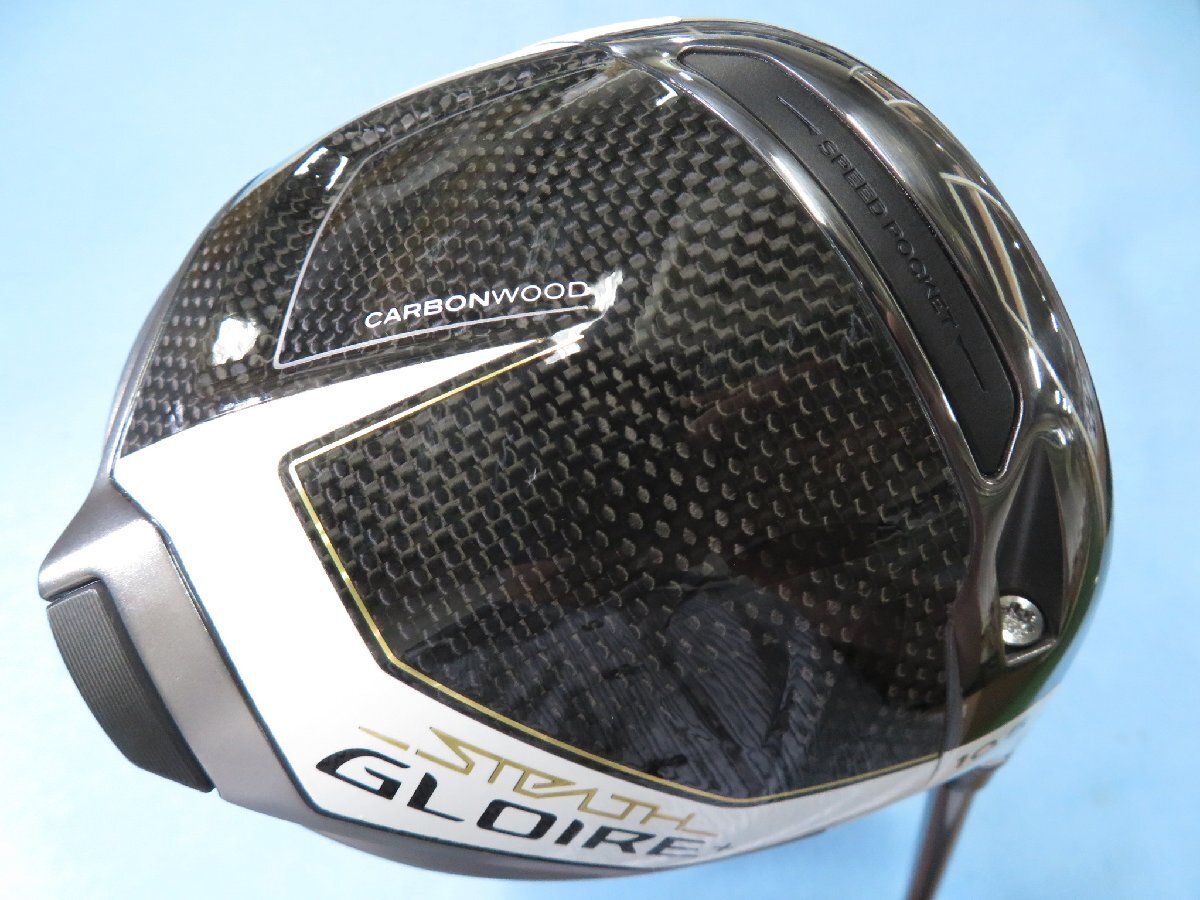 【目立った傷や汚れなし】【中古】テーラーメイド 2022 STEALTH GLOIRE+（ステルスグローレ+）ドライバー（10.5°）【S】SPEEDER NX for TM ＜ヘッドカバー ...