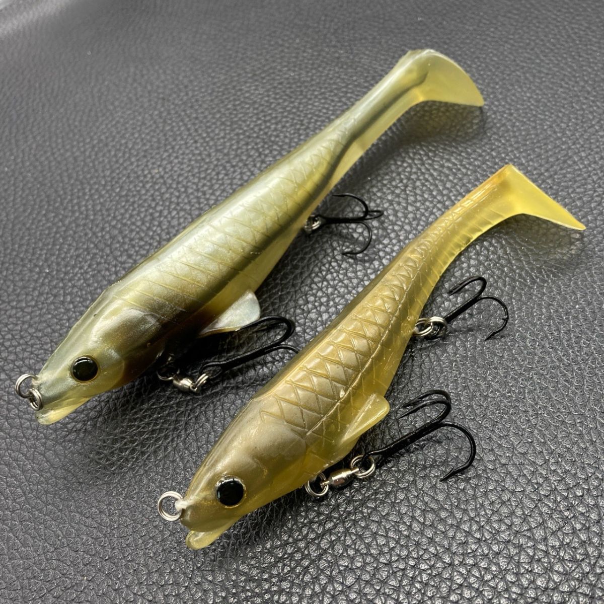 【やや傷や汚れあり】713668 ツネキチ ウオデス 2サイズ2本セット TSUNEKICHI WAR-DESS SWIMBAIT 常吉 状態 ...