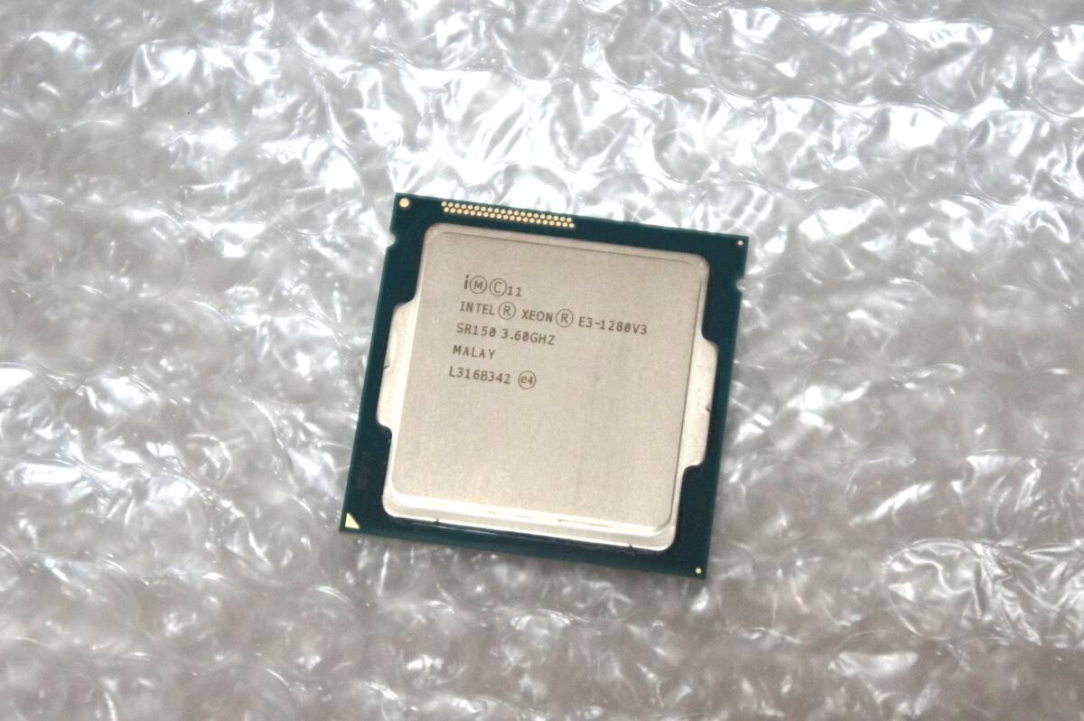 【やや傷や汚れあり】★INTEL インテル Xeon E3-1280 v3 3.6 GHz SR150 Socket 1150★5の落札情報 ...
