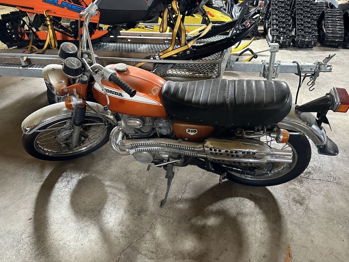 【傷や汚れあり】激レア！1970年代 書類付 ホンダ CL250 旧車 絶版車 レトロ ビンテージ スクランブラー の落札情報詳細 - Yahoo!オークション落札価格検索 オークフリー