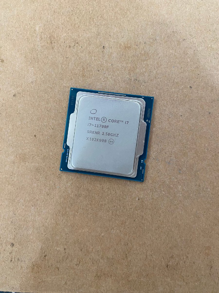 【傷や汚れあり】 ジャンク品 Intel Core i7-11700F CPU 動作未確認 C793の落札情報詳細 - Yahoo ...