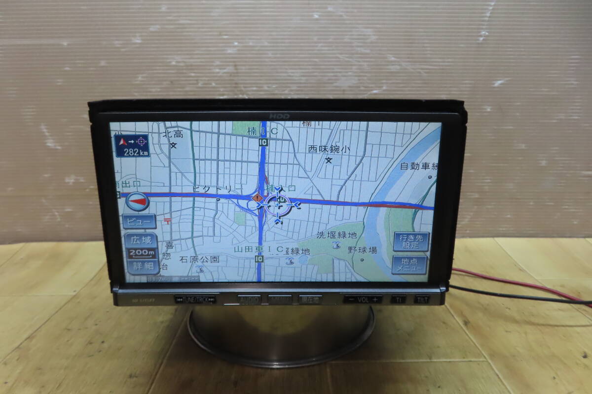 【傷や汚れあり】動作保証付★A1351/日産純正 W-VGA 28090-1A14B CQ-HN0901AJ HDDナビ CD DVD再生OK ...