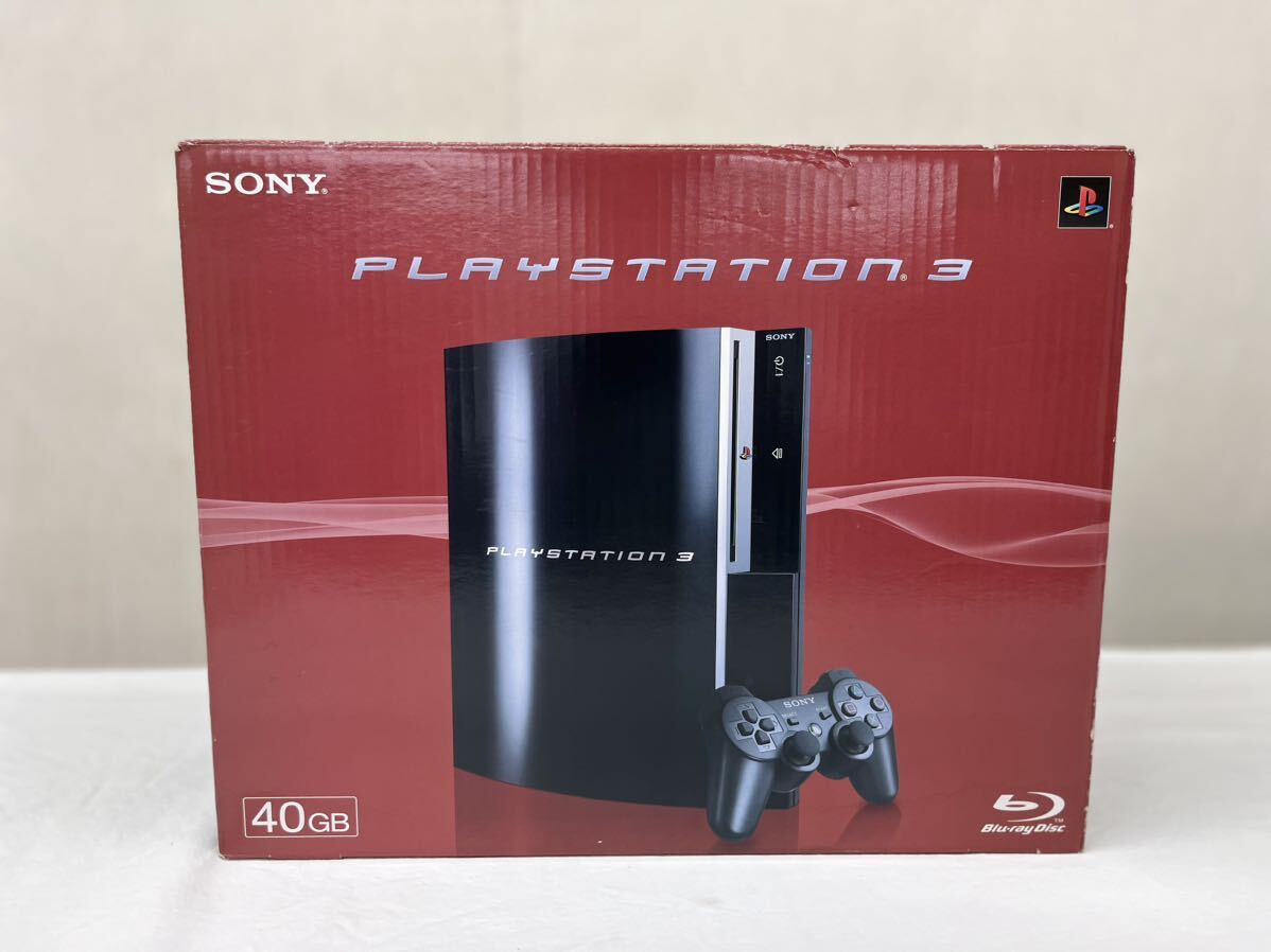 【未使用】【新品】PS3 40GB SONY クリアブラック CECHH00 外箱傷み有 ゲーム機 ソニー 本体 プレイステーション3の落札情報詳細 - Yahoo!オークション落札価格検索 ...